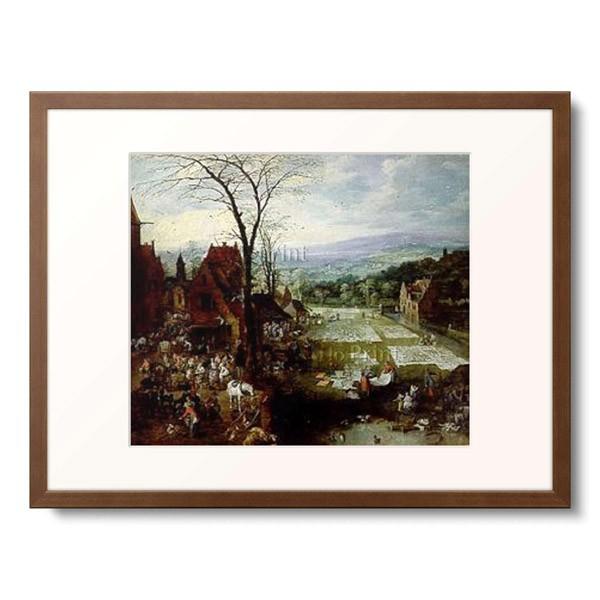 Artist:  Momper d.J., Joos de,1564-1635 Imagetitle:  Market and Bleaching Ground. Dimensions:  166 x 194 cm Location:  M...