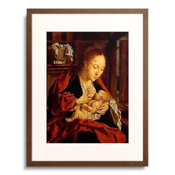 作家名:マリヌス・ファン・レイメルスワーレオランダの作家Artist:  Reymerswaele,Marinus van,ca. 1490 - after 1567 Imagetitle:  Die Madonna mit dem Jes...
