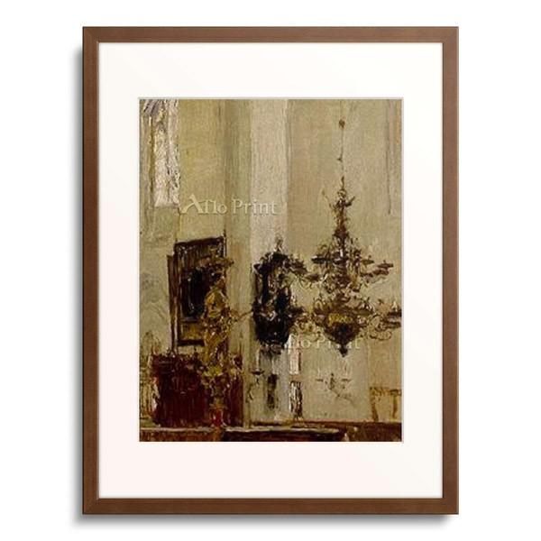 所蔵: バイエルン州立絵画コレクションArtist:  Kuehl, Gotthard,1850-1915 Imagetitle:  Kirchen-Inneres. Location:  Bayer.Staatsgemaldesammlu...