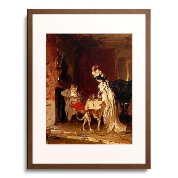 所蔵: バイエルン州立絵画コレクションArtist:  Kuehl, Gotthard,1850-1915 Imagetitle:  Genreszene. Location:  Bayer.Staatsgemaldesammlungen