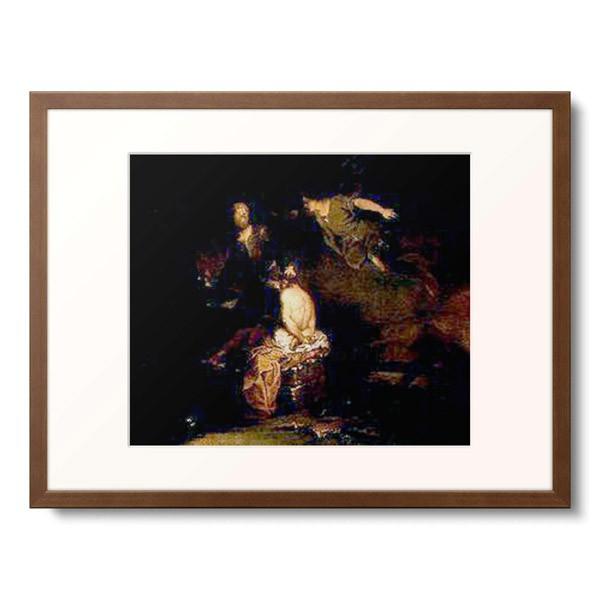 所蔵: バイエルン州立絵画コレクションArtist:  Zick, Januarius,1730-1797 Imagetitle:  The Sacrifice of Isaac. Dimensions:  50 x 59 cm Locat...