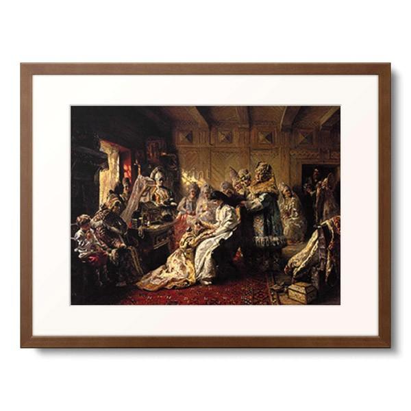 Artist:  Makovskij, Konstantin Jegor,8152 Imagetitle:  Heiratsvorbereitungen. 1890.