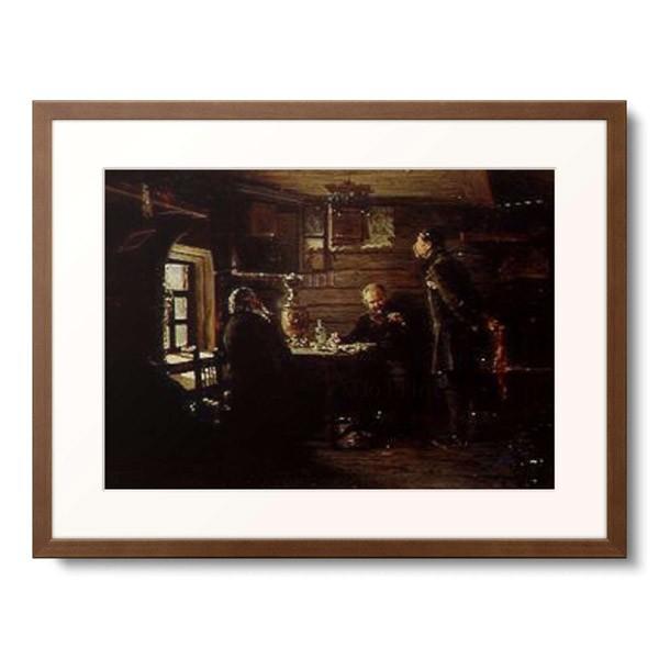 所蔵: トレチャコフ美術館Artist:  Makovskij, Wladimir J,1846-1920 Imagetitle:  In a Russian tavern. 1872/1873. Location:  Moscow, Tr...