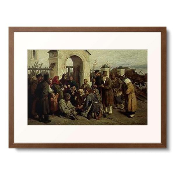 所蔵: トレチャコフ美術館Artist:  Wasnezow, Viktor Michailow,1848-1919 Imagetitle:  Singende Bettler. 1875. Location:  Moscow, Trety...