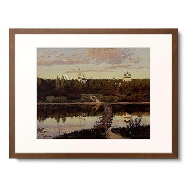 所蔵: トレチャコフ美術館Artist:  Lewitan, Isaak Iljitsch,1861-1900 Imagetitle:  Stiller Ort am Flus. Location:  Moscow, Tretyakov G...