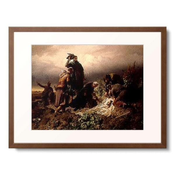 Artist:  Szekely, Bertalan,1835-1910 Imagetitle:  Die Auffindung der Leiche Ludwigs II. von Ungarn. Location:  Budapest,...