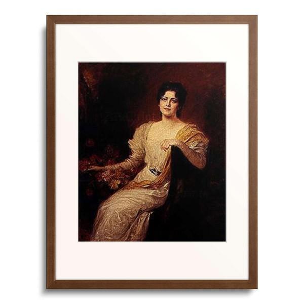 Artist:  Kaulbach, Friedrich August von,1850-1920 Imagetitle:  Bildnis Frida von Kaulbach. Um 1900. Dimensions:  132 x 1...
