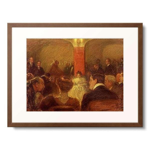 所蔵: トレチャコフ美術館Artist:  Pasternak, Leonid Ossipowitsch,1862-1945 Imagetitle:  Ein Konzert mit Wanda Landowski. Location:  ...