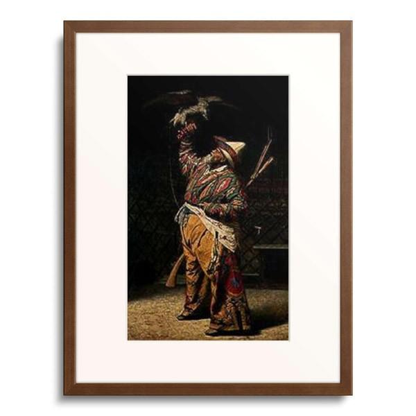 所蔵: トレチャコフ美術館Artist:  Werestschagin, Wassili,1842-1904 Imagetitle:  Ein reicher kirgisischer Jager mit einem Jagdfalken....