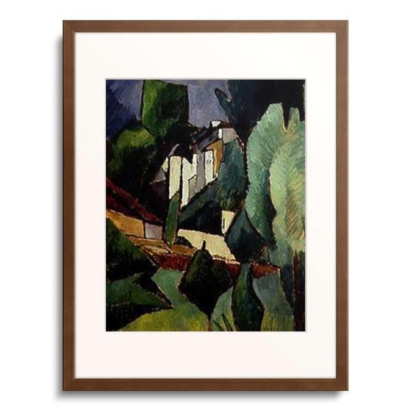 Artist:  Kanoldt, Alexander,1881-1939 Imagetitle:  Klausen. 1911 Dimensions:  42,5 x 34 cm Medium:  Oil on board Locatio...