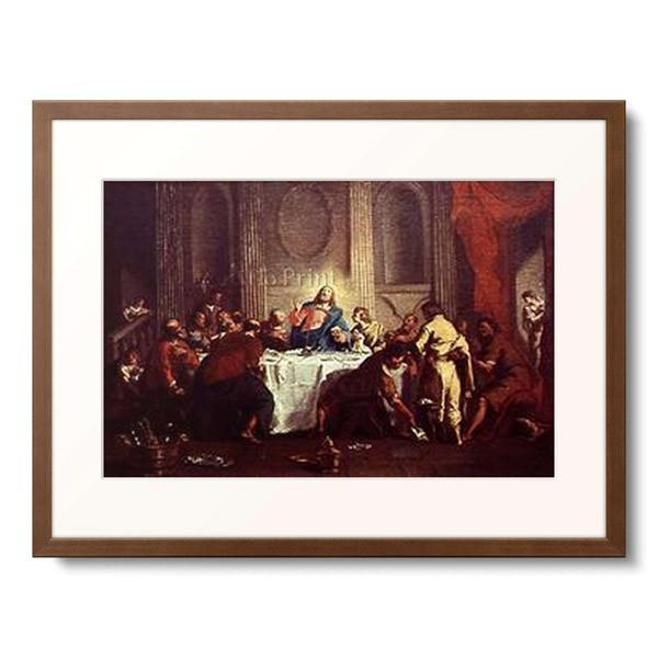 Artist:  Grassi, Nicola,1682-1748 Imagetitle:  Das letzte Abendmahl. Location:  Augsburg, Evangelische Barfuserkirche