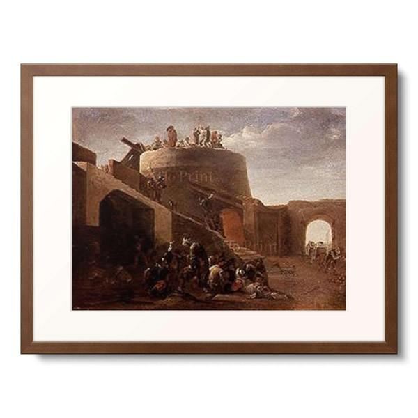 Artist:  Laer, Pieter van,1592/95-1642 Imagetitle:  Kalkbrennofen. Location:  Valtice, Schloss-Galerie