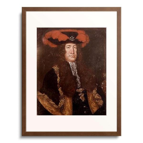 Artist:  Anonymous Imagetitle:  Bildnis Kaiser Karls VI. (1685-1740) aus dem Hause Habsburg, Konig von Ungarn un Locatio...