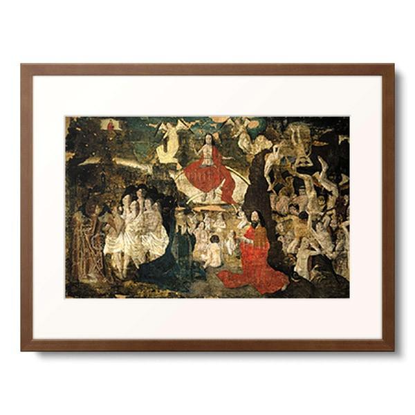 作家名:ディルク・ボウツ  ( 1410年頃 - 1475年頃 ) 国籍:オランダ ジャンル:初期フランドル派Artist: Bouts, Dieric (Copy) Imagetitle:Last Judgement. Dimension...
