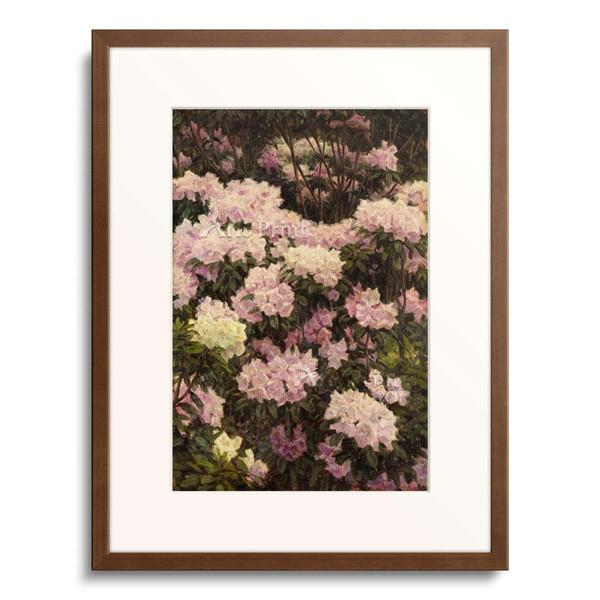 Artist:  Baadsgaard, Alfrida,1839-1912 Imagetitle:  Rhododendrons. Dimensions:  57,8 x 39,9 cm  Medium:  oil/canvas Loca...