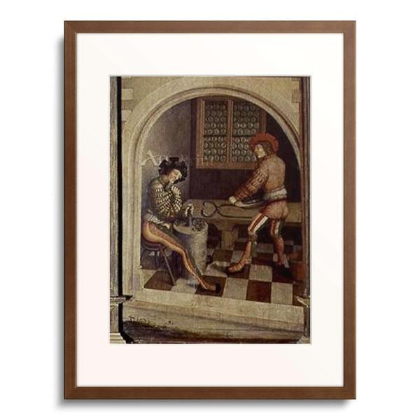 作家名:ハンス・ヘッセArtist:Hesse, Hans,1497-1521 Imagetitle:The Annaberger Bergmann Altarpiece. The mint. 所蔵:Annaberg, St.Anna