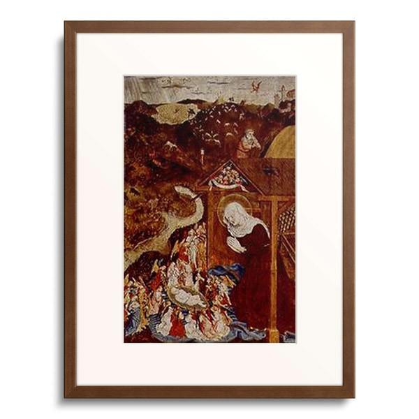 Artist:  Meister der Pollinger Tafeln,um1440/50 Imagetitle:  Die Geburt Christi. Location:  Bayer.Staatsgemaldesammlungen