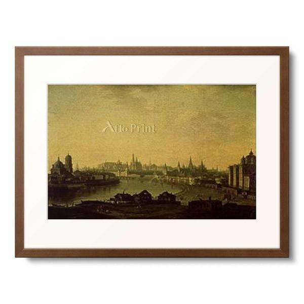 Artist:  Worobjew, Maxim Nikiforowitsch,1787-1855 Imagetitle:  Moskau, Blick von der Uspinsker Brucke zum Erziehungsheim...