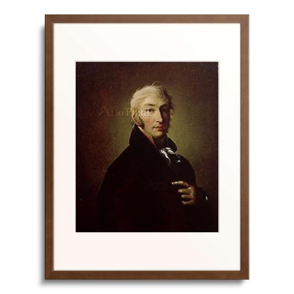 Artist:  Damon-Ortolani, Giovanni B,um1750-1810 Imagetitle:  Bildnis des N.M.Karamzin. 1805. Dimensions:  37 x 31 cm Loc...
