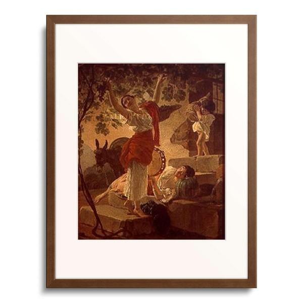 Artist:  Brullow, Karl,1799-1852 Imagetitle:  Weintrauben sammelnde Madchen in der Umgebung von Neapel. 1927 Location:  ...