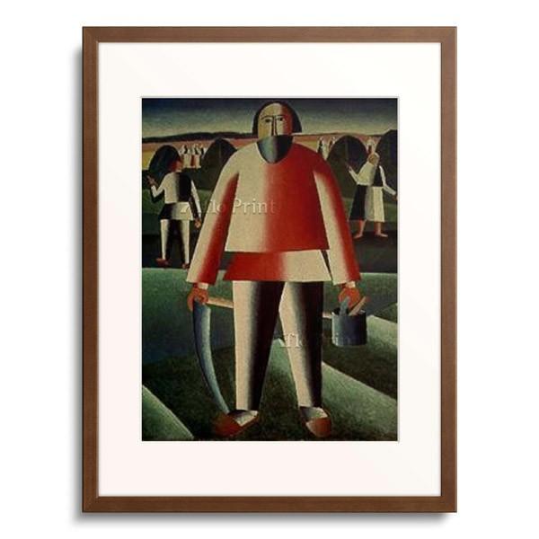 Artist:  Malewitsch, Kasimir,1878-1935 Imagetitle:  Der Schnitter. 1909. Location:  Moskau, Puschkin-Museum