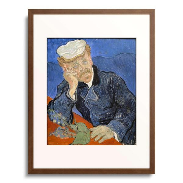 作家名:フィンセント・ファン・ゴッホ  ( 1853年 - 1890年 ) タイトル:医師ガシェの肖像 国籍:オランダ ジャンル:ポスト印象派　後期印象派  Artist: Gogh, Vincent van,1853-1890 Image...
