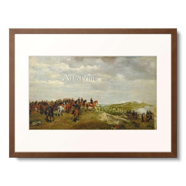 作家名:メソニエ タイトル:Napoleon III. in der Schlacht von SolferinoArtist: Meissonier, Ernest,1815-1891 Imagetitle:Napoleon III. i...