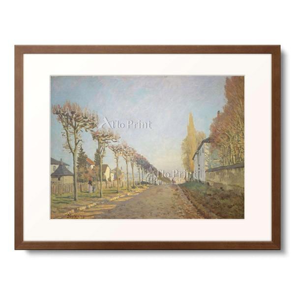 作家名： アルフレッド・シスレー ( 1839年 - 1899年 ) ジャンル： 印象派 Artist:  Sisley, Alfred,1839-1899 Imagetitle:  Chemin de la Machine (or: La...