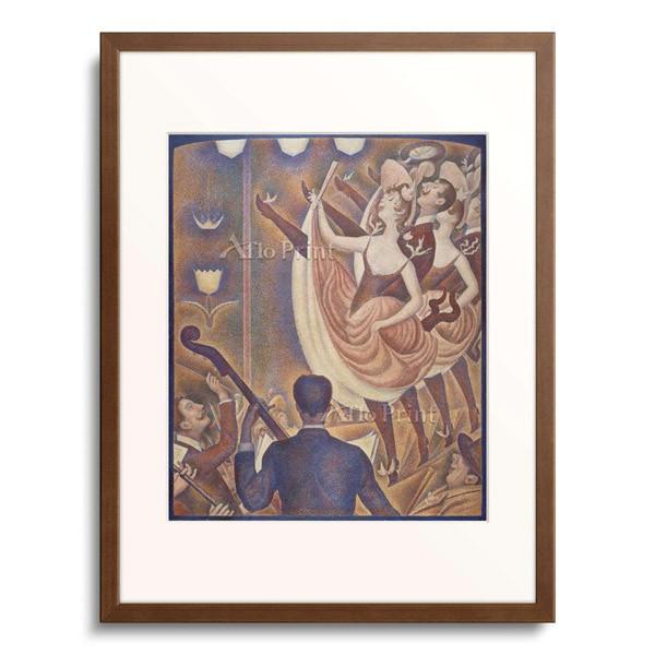 作家名： ジョルジュ・スーラ  ( 1859年 - 1891年 ) タイトル：「シュユ踊り」フランスの画家ジャンル： 印象派　新印象派  Artist:  Seurat, Georges,1859-1891 Imagetitle:  Le ...