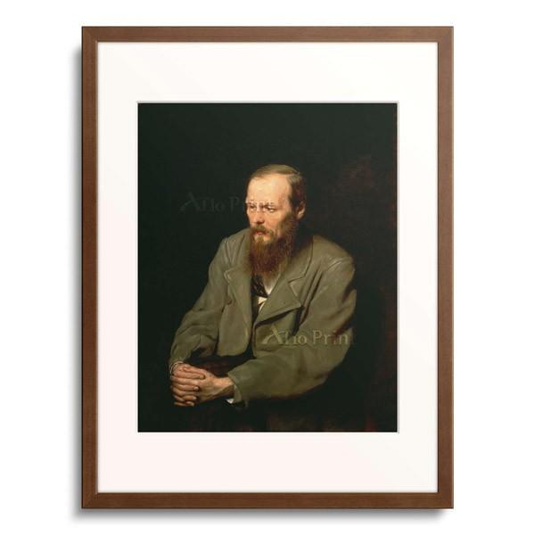 作家名:ワシーリー・ペローフArtist: Perov, Vasily,1833-1882 国籍:ロシアImagetitle:Portrait of Fyodor Dostoyevsky. 1872 Dimensions: 99 x 80,...