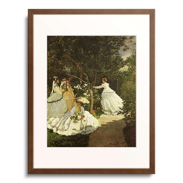 作家名:クロード・モネ  ( 1840年 - 1926年 ) 国籍:フランス ジャンル:印象派  Artist: Monet, Claude,1840-1926 Imagetitle:Women in the Garden, Ville d...