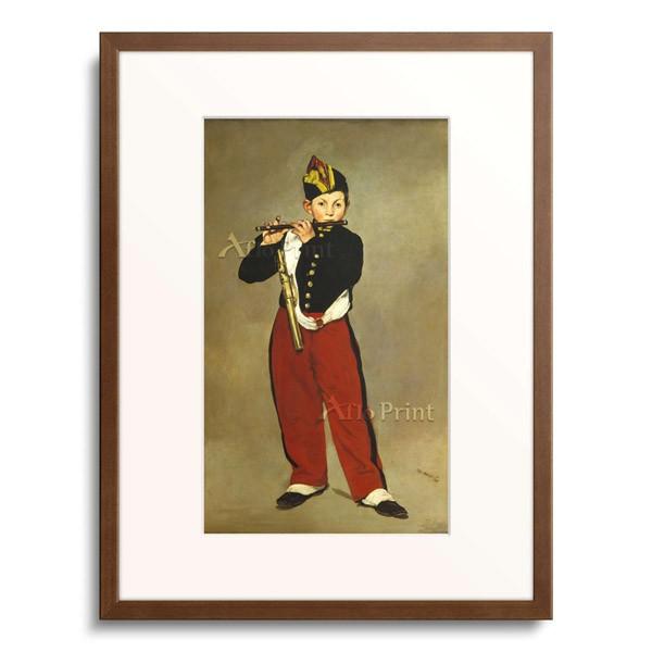 作家名： エドゥアール・マネ  ( 1832年 - 1883年 ) タイトル：笛を吹く少年 フランスの画家ジャンル： 印象派  Artist:  Manet, Edouard,1832-1883 Imagetitle:  The Fifer...