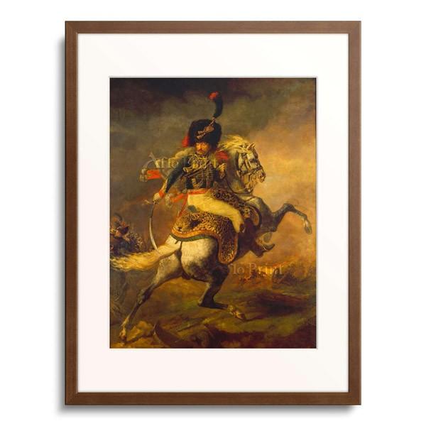 所蔵：ルーヴル美術館Artist:  Gericault, Theodore,1791-1824 Imagetitle:  Kavallerieoffizier der kaiserlichen Garde zu Pferde. 1812....