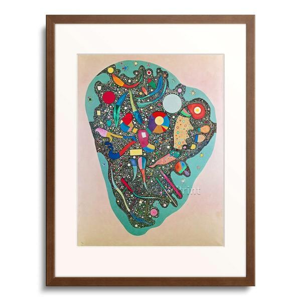 作家名:ワシリー・カンディンスキー  ( 1866年 - 1944年 ) タイトル:多彩色のアンサンブル国籍:ロシア ジャンル:ドイツ表現主義 Artist: Kandinsky, Wassily,1866-1944 Imagetitle:...