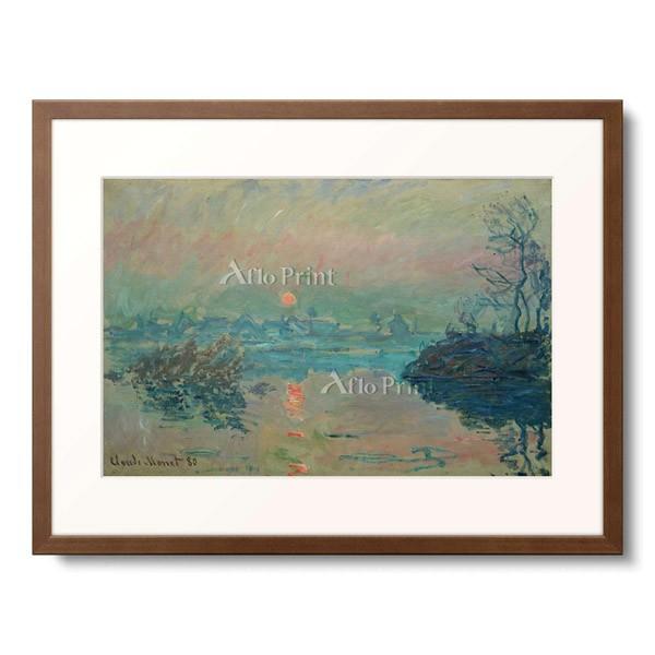 作家名:クロード・モネ  ( 1840年 - 1926年 ) 国籍:フランス ジャンル:印象派  Artist: Monet, Claude,1840-1926 Imagetitle:Sunset. 1880. Dimensions: 53...