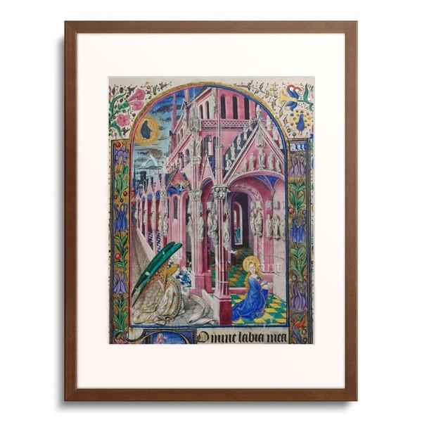 Artist:  Handschrift, franzosisch,zw.1445/1450 Imagetitle:  Verkundigung Mariae. Aus Heures de Louis de Savoie. Location...