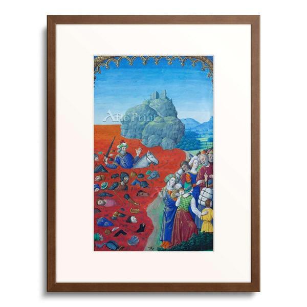 Artist:  Handschrift, franzosisch,(Nancy 1492/93) Imagetitle:  Der Untergang des Pharao im Roten Meer. Aus Diurnal de Re...