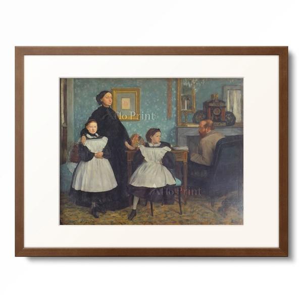 作家名： エドガー・ドガ ( 1834年 - 1917年 ) 国籍： フランスの画家 ジャンル： 印象派 年代： 19世紀  Kunstler: Degas, Edgar,1834-1917 Bildtitel: Die Familie B...