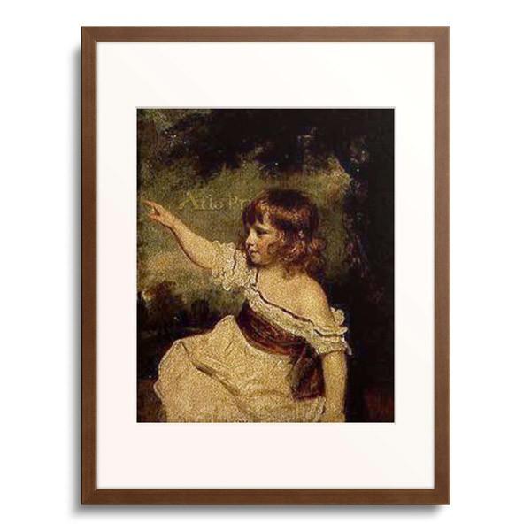 所蔵：ルーヴル美術館Artist:  Reynolds, Sir Joshua,1723-1792 Imagetitle:  Gemalt fur die Tante. Location:  Paris, Musee du Louvre