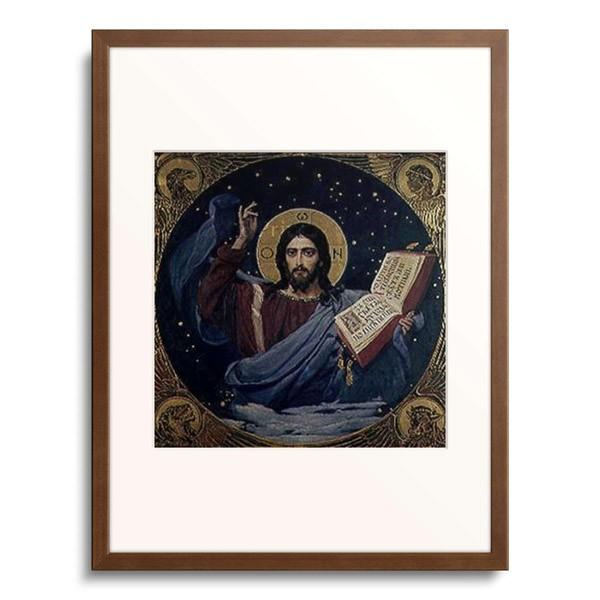 Artist:  Wasnezow, Viktor Michailow,1848-1919 Imagetitle:  Christus der Allmachtige. Wandmalerei fur die Hauptkuppel der...