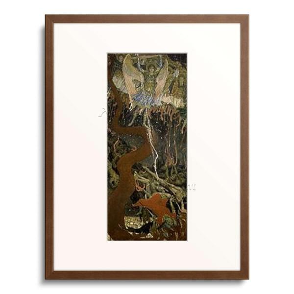 Artist:  Wasnezow, Viktor Michailow,1848-1919 Imagetitle:  Der Erzengel Michael. 1914. Location:  Moscow, Tretyakov Gallery