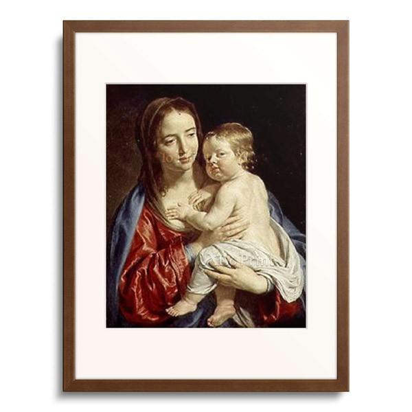 作家名:フィリップ・ド・シャンパーニュArtist: Champaigne, Philippe de,1602-1674 国籍:フランスジャンル :バロックImagetitle:Maria mit dem Kinde. Dimensions...