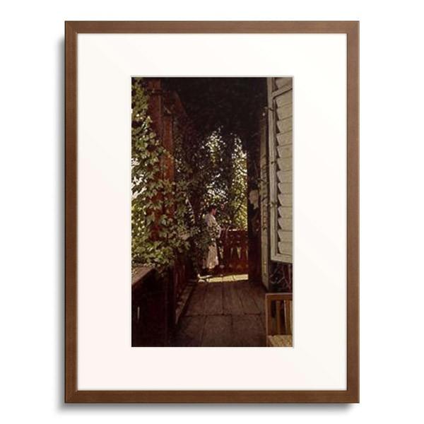 Artist:  Lenz, Maximilian,1860-1948 Imagetitle:  Friede. 1946. Dimensions:  67,5 x 41,5 cm Medium:  Oil on board Locatio...