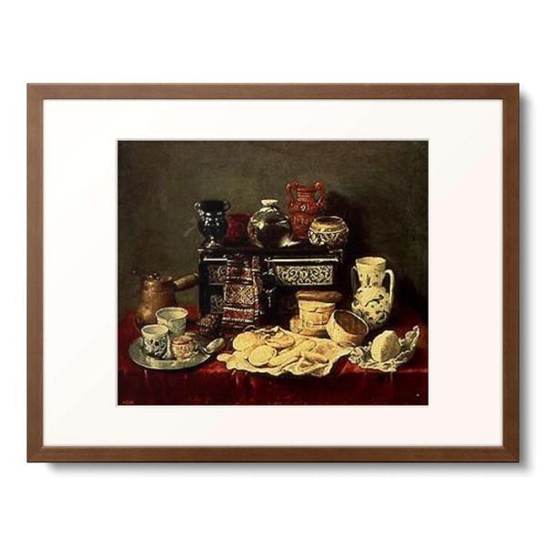 Artist:  Pereda, Antonio de,ca. 1608-1678 Imagetitle:  Still Life with an Ebony Chest. 1652 Dimensions:  80 x 94 cm Loca...