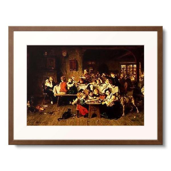 Artist:  Knaus, Ludwig,1829-1910 Imagetitle:  Ein Kinderfest (Der Katzentisch) 1868. Dimensions:  82,5 x 119,5 cm Locati...