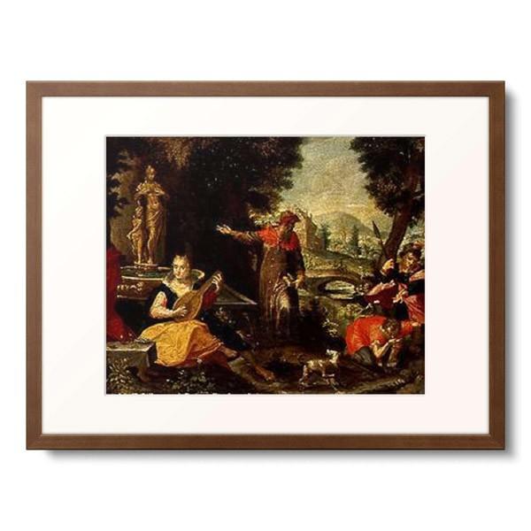 Artist:  Sustris, Friedrich,16.Jh. Imagetitle:  Warnung vor der venerischen Krankheit (Syphilis) Dimensions:  33,5 x 40,...