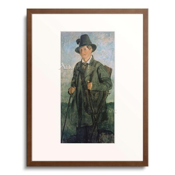 Artist:  Wyttenbach, Friedrich Anton,1812-1845 Imagetitle:  Max von Schilcher, Royal Bavarian master game warden. Medium...