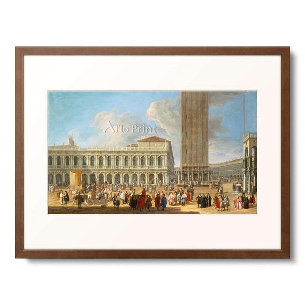 作家名:,ルカ・カルレヴァリスArtist:Carlevarijs, Luca1663-1730 Imagetitle:Die Piazza San Marco in Venedig.