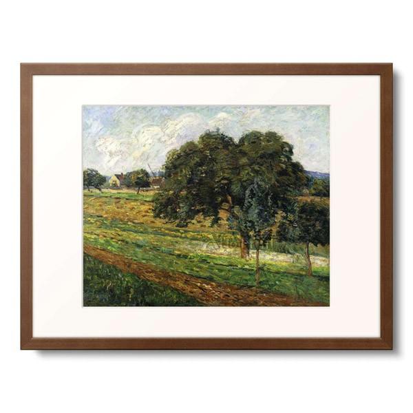 作家名： アルマン・ギヨマン　(1841年-1927年)国籍： フランスジャンル： 印象派  Artist:  Guillaumin, Jean-Baptiste Armand,1841-1927 Imagetitle:  Trees an...