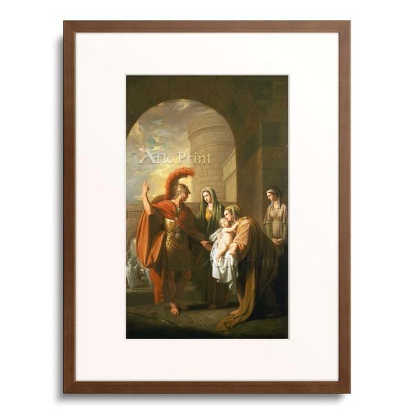 Artist:  West, Benjamin,1738-1820 Imagetitle:  Hector nimmt Abschied von Andromache. Location:  Christie's Images Ltd